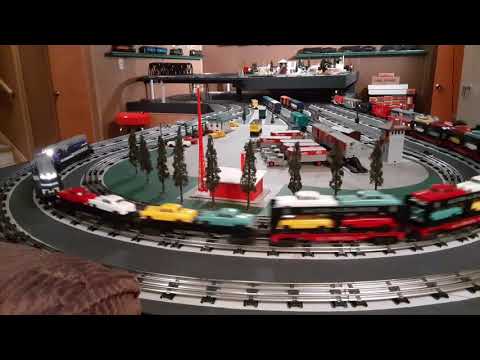 Postwar Lionel Layout - YouTube