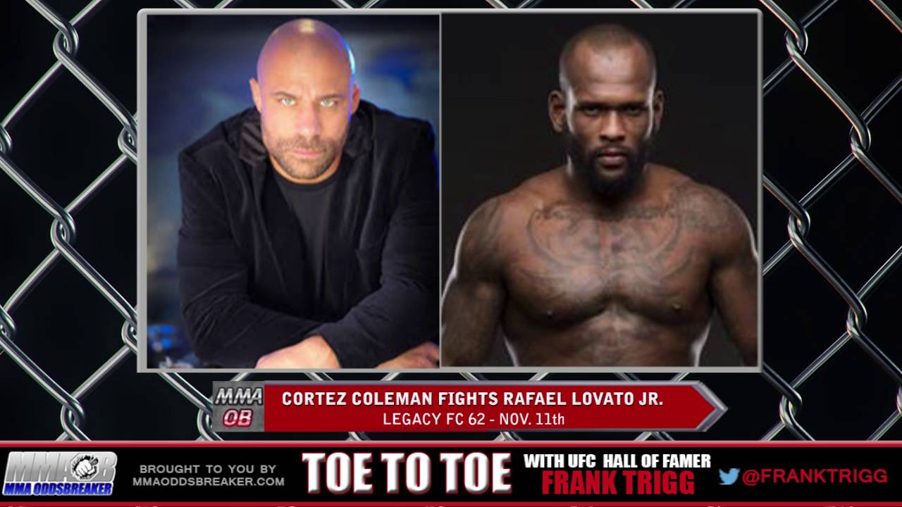 Legacy FC 62's Cortez Coleman: 'Rafael Lovato Jr's never been punched ...
