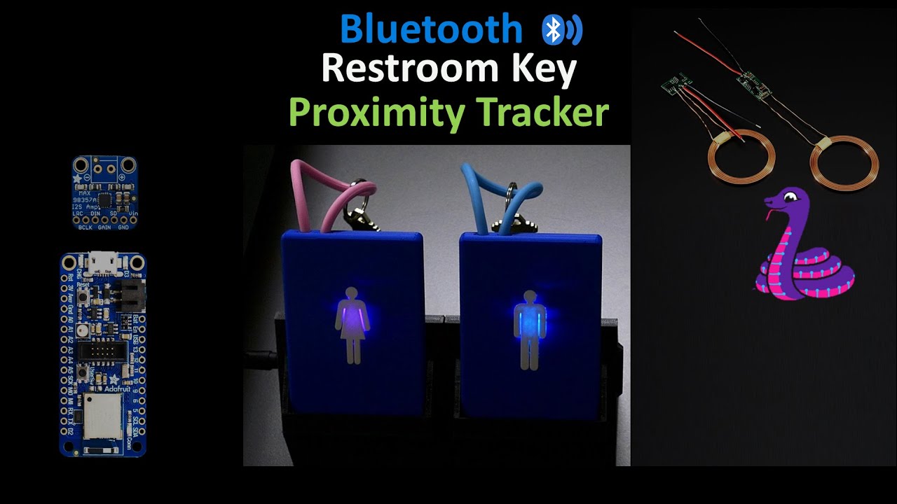 BLE Restroom Key Tracker - YouTube