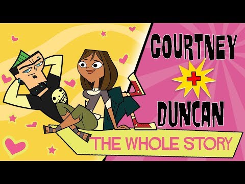 TOTAL DRAMA: Courtney ❤️  Duncan | The whole story