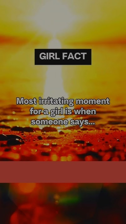 Girl Fact Girlfacts Youtube