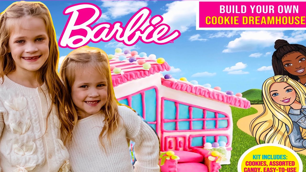 Building a Barbie Gingerbread House | Christmas Baking Fun - YouTube