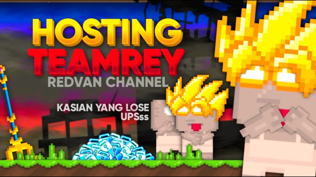 [🔴LIVE ] ROAD TO BLUE GEM LOCK DARI TEAMREY | Growtopia - YouTube