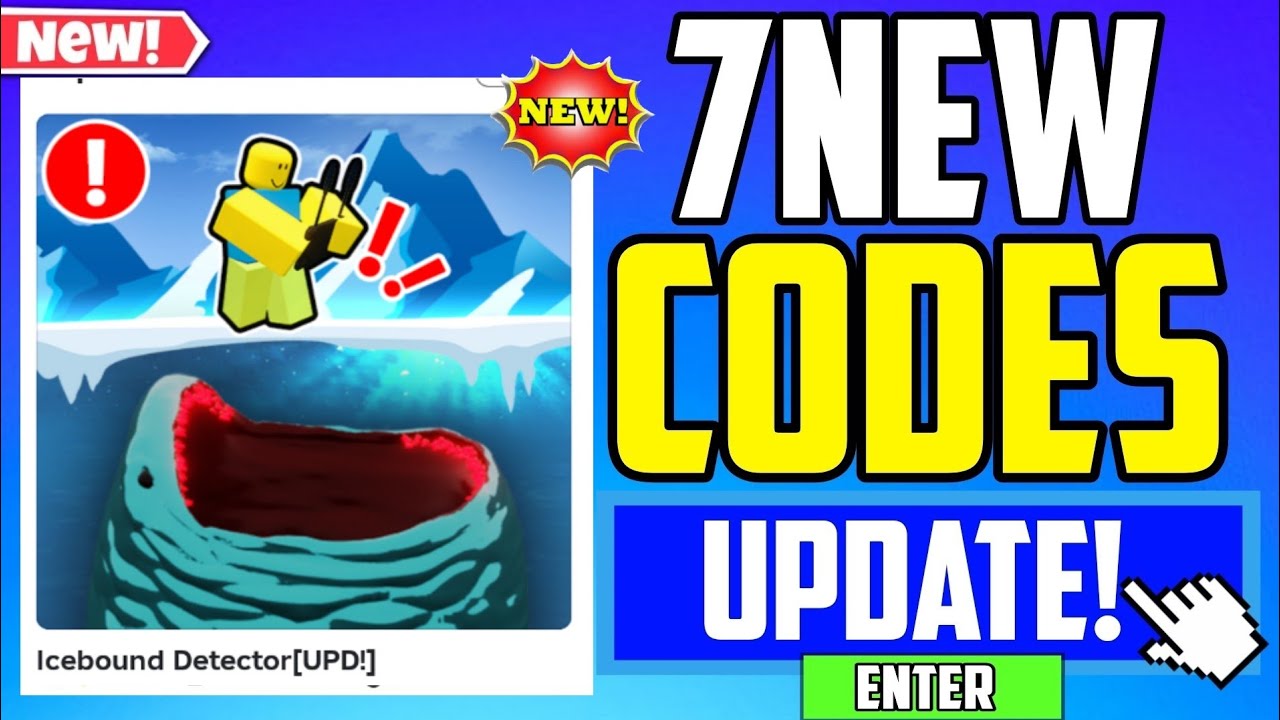 *SECRET UPDATE!* | Icebound Detector CODES 2025 (ROBLOX Icebound Detector)Part 1065 - YouTube