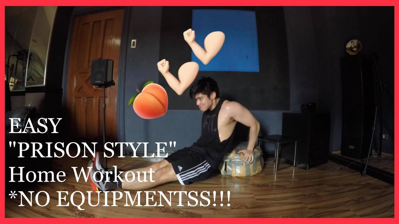 Easy "Prison Style" Home Push Workout - YouTube