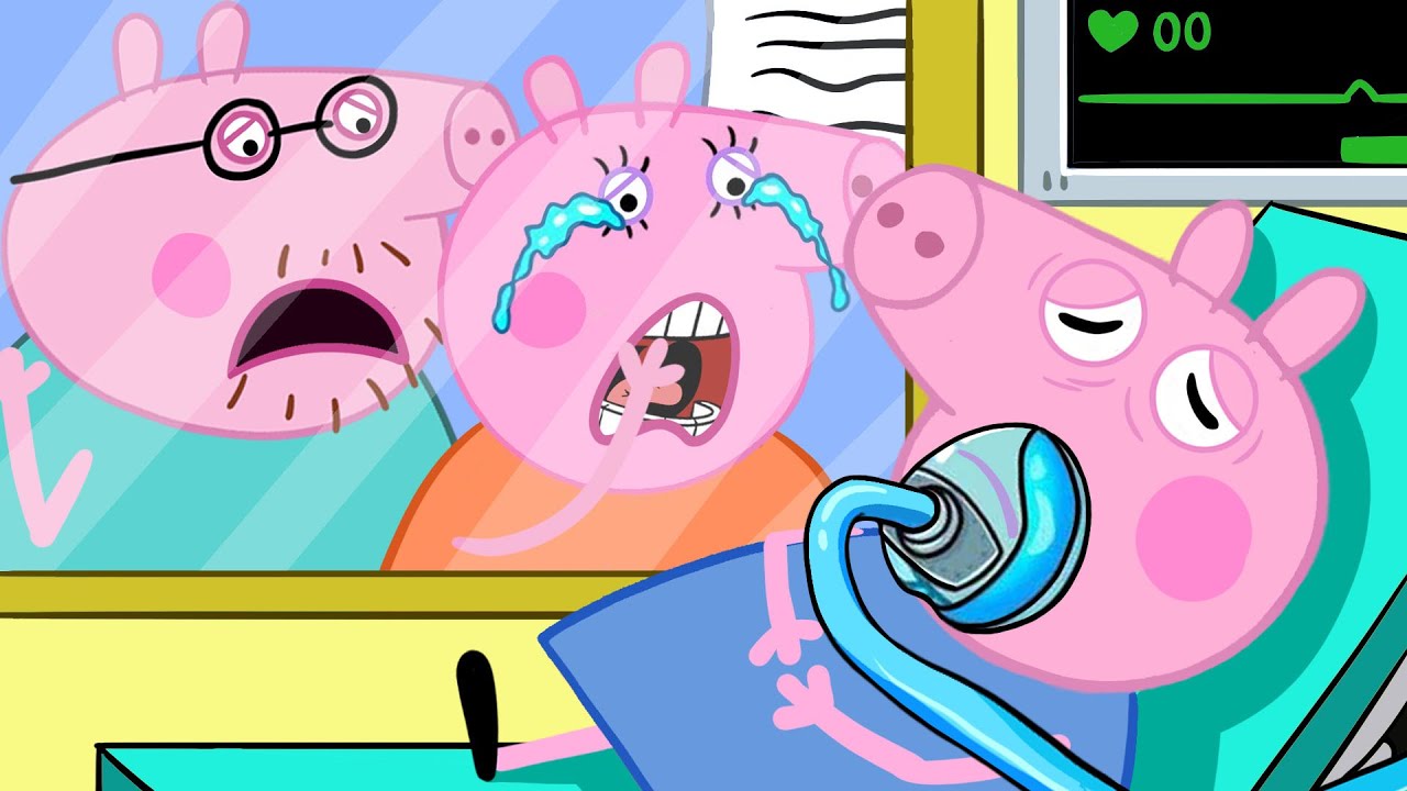 Poor George!!! Wake Up....Please - SAD Peppa Pig Life - Peppa Pig ...