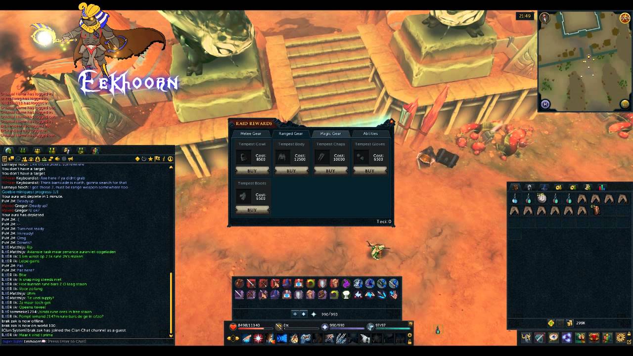 Runescape Raids The Liberation of Mazcab NL snelle hulp + commentaar ...