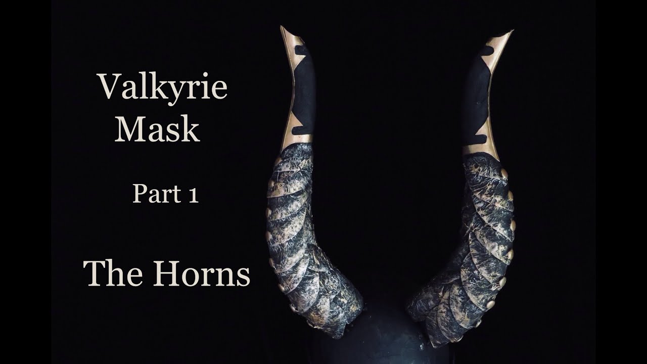 Valkyrie Mask The Horns DIY - YouTube