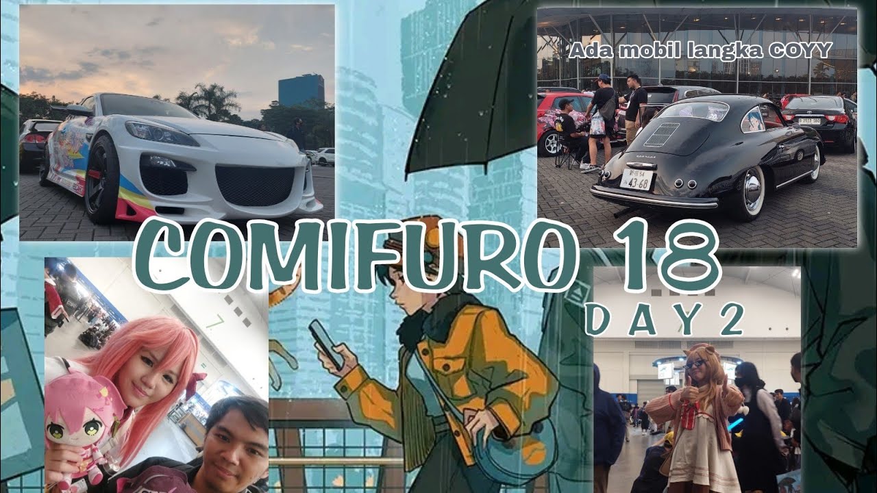 Keseruan Event Comic Frontier (CF) 18 | Diary VLOG - YouTube