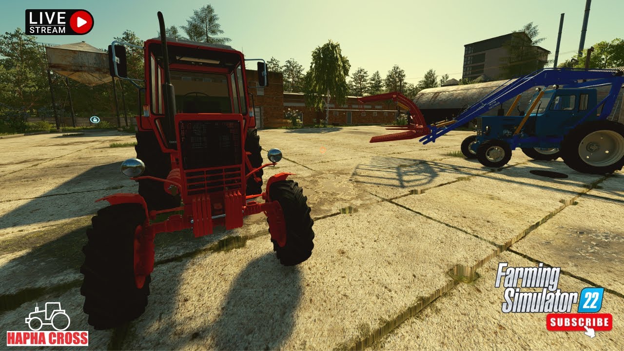 FS22 LIVE 🚜 KÖZÖS MGTSZ | Logitech G923 + Control panel | MALINOVKA MAP ...