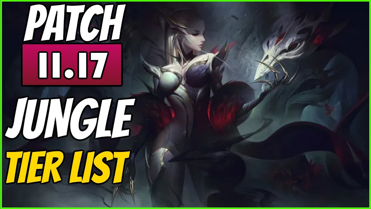 BEST Jungle Champions Tier List - League of Legends Jungle Tier List ...