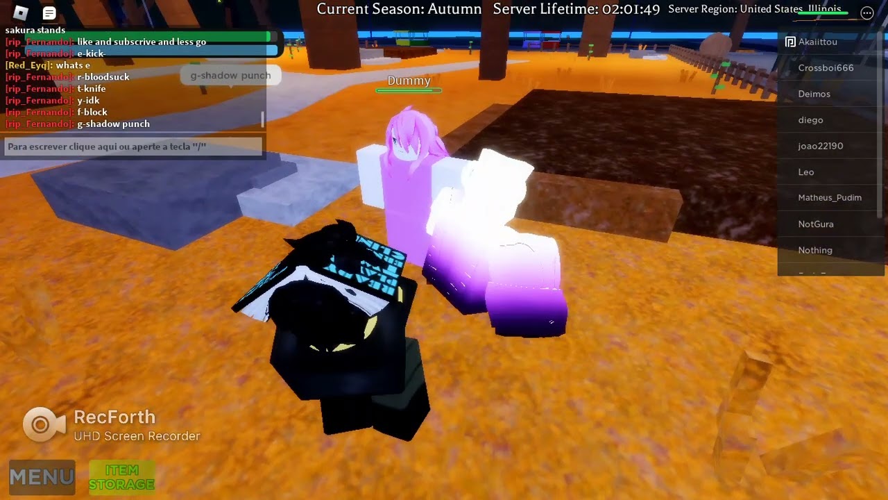 (sakura stands)showcasing shadow the world - YouTube