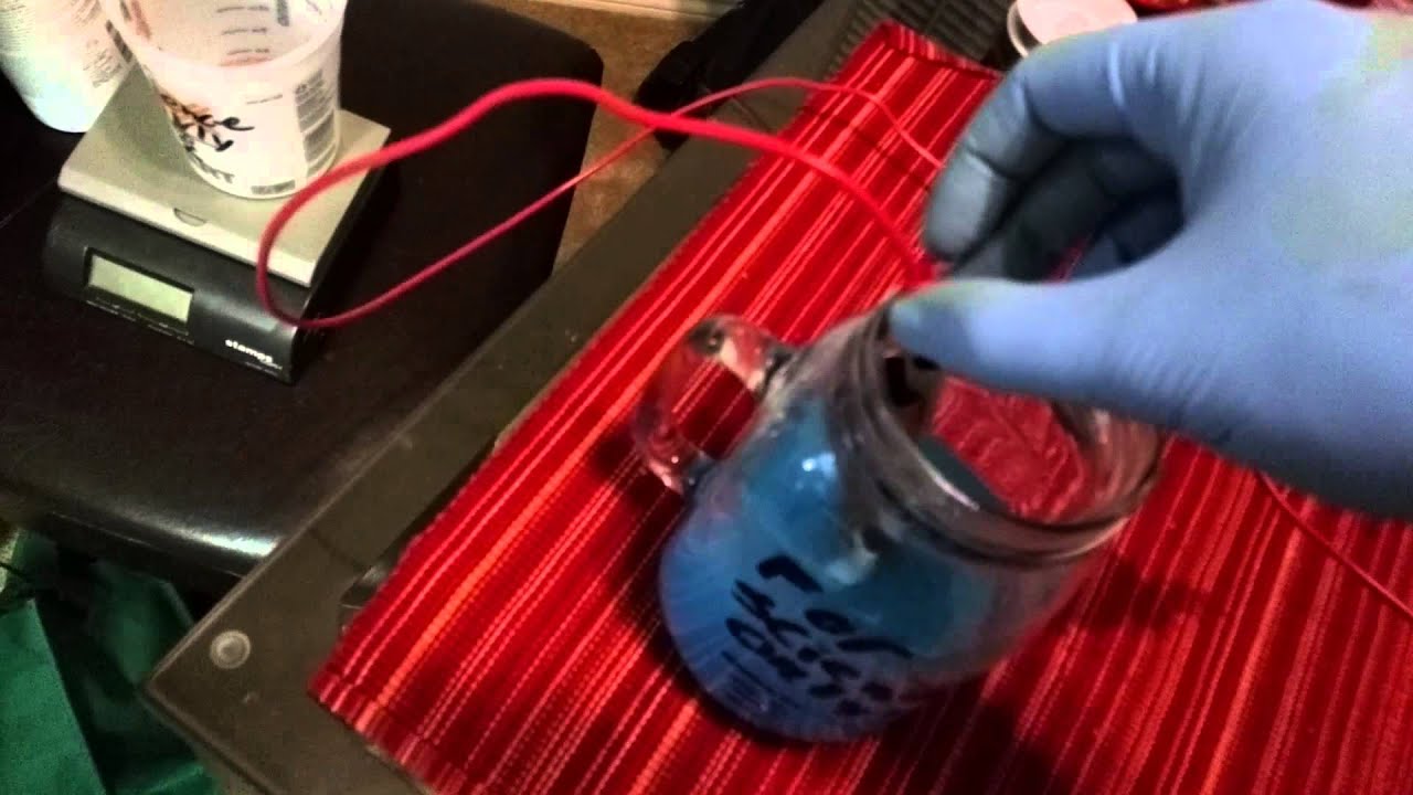 copper plating a drip tip - YouTube