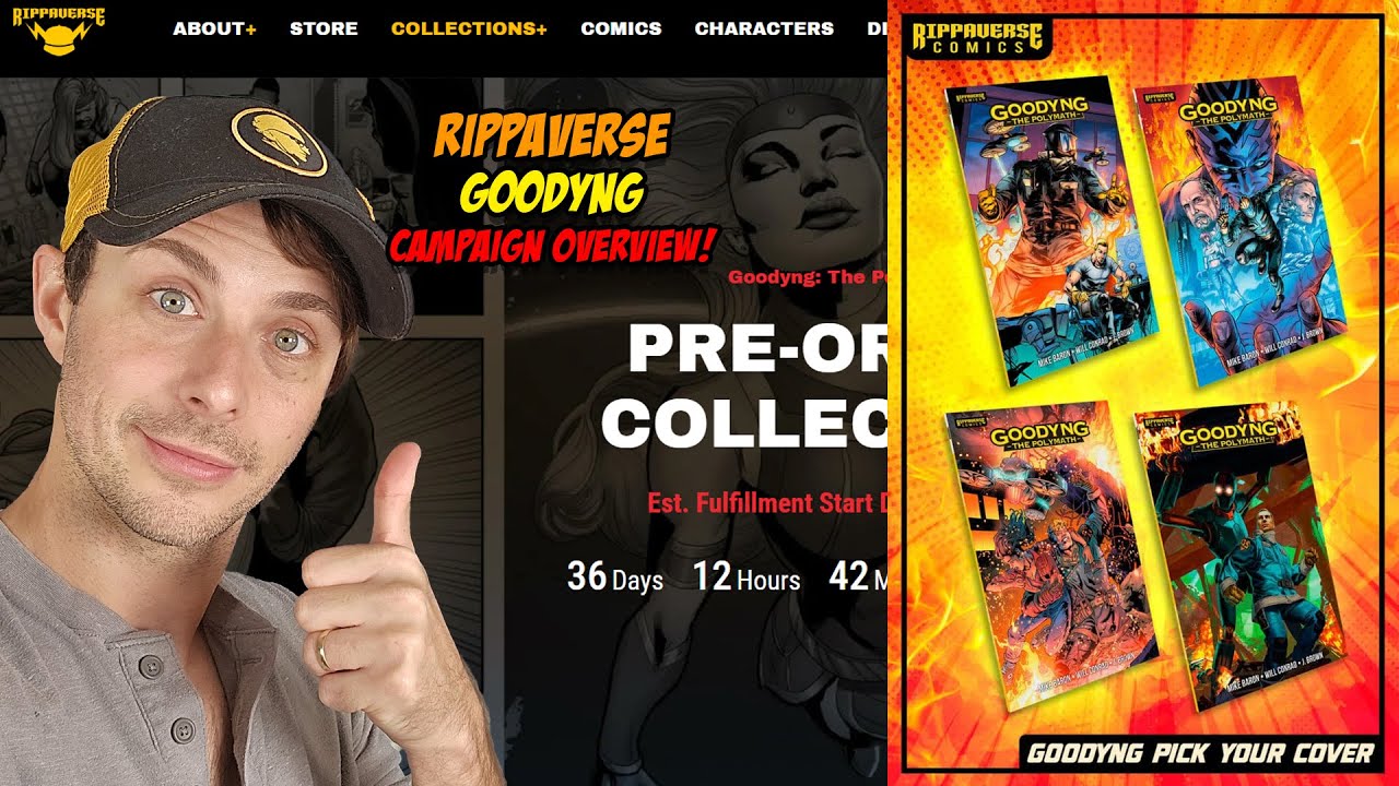 Rippaverse Goodyng Pre-Order Campaign Overview and Website Redesign ...