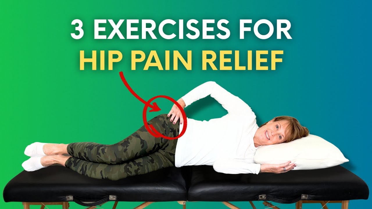 3 Best Hip Exercises for Pain Relief & Stability | 2 strength & 1 ...