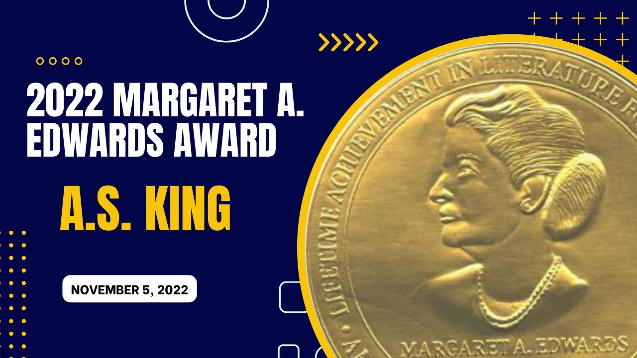A.S. King Margaret A. Edwards Award Speech 2022 - YouTube