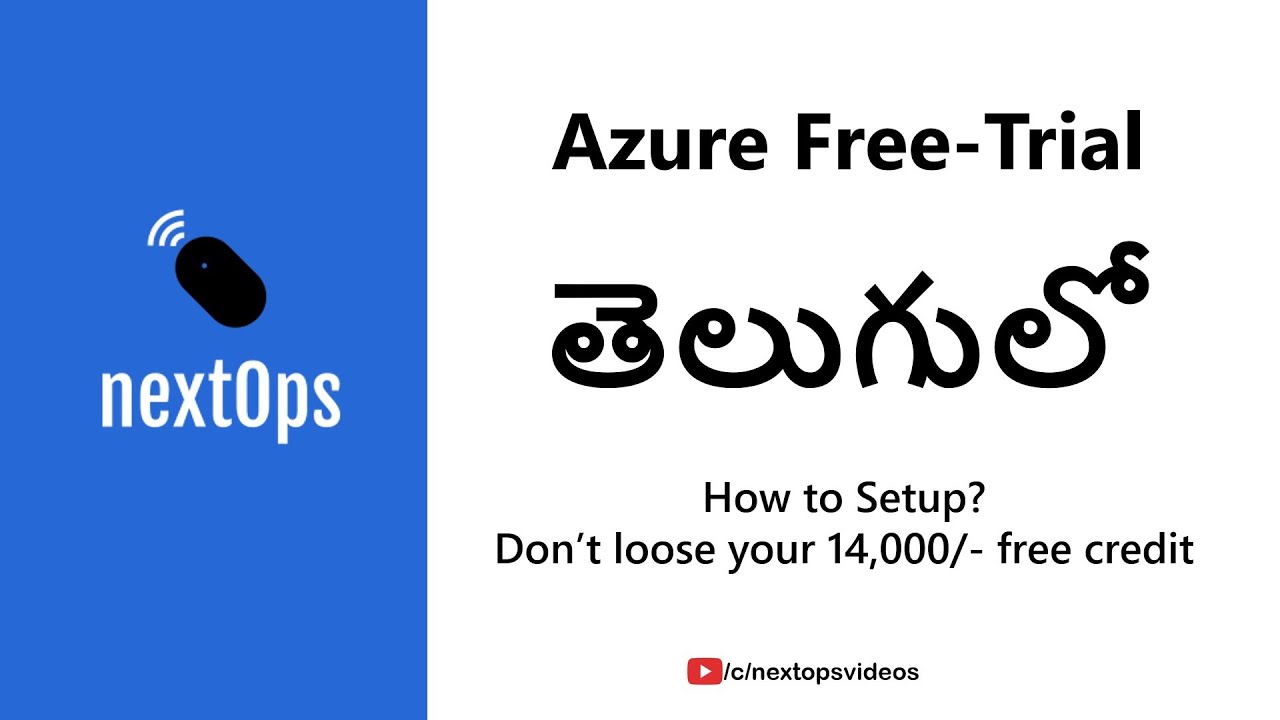 Azure Free Trial Setup - YouTube