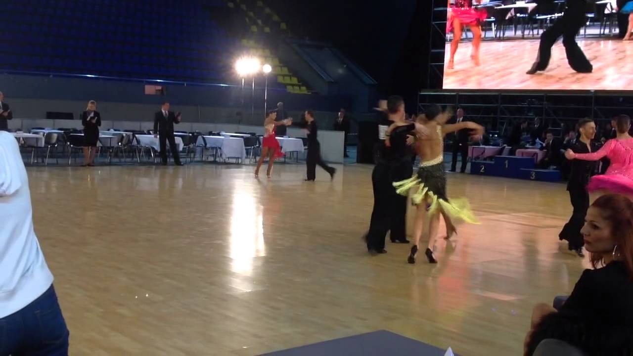 Kalinichenko Anna-Micallef Robert, WDSF word open 2015 Ukraine, Kiev ...