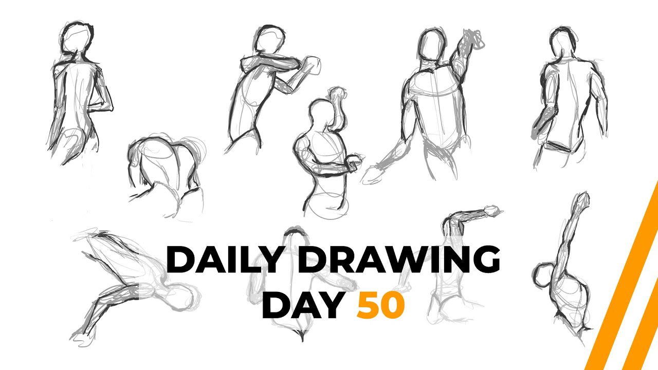 Daily Drawing - Day 50 - YouTube