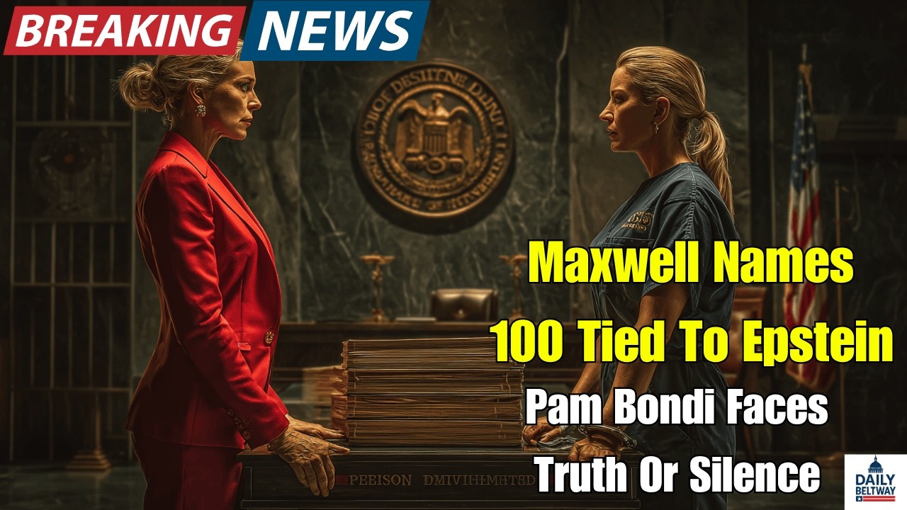 HUGE: Maxwell met with DOJ and dropped Epstein bombshell list of 100 ...