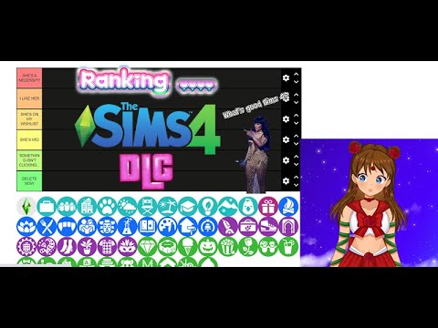 Ranking TS4 DLC .... What's good Sims 4? - YouTube