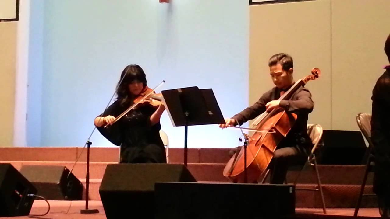 주의 손에 나의 손을 포개고 Rachel kim violin - YouTube