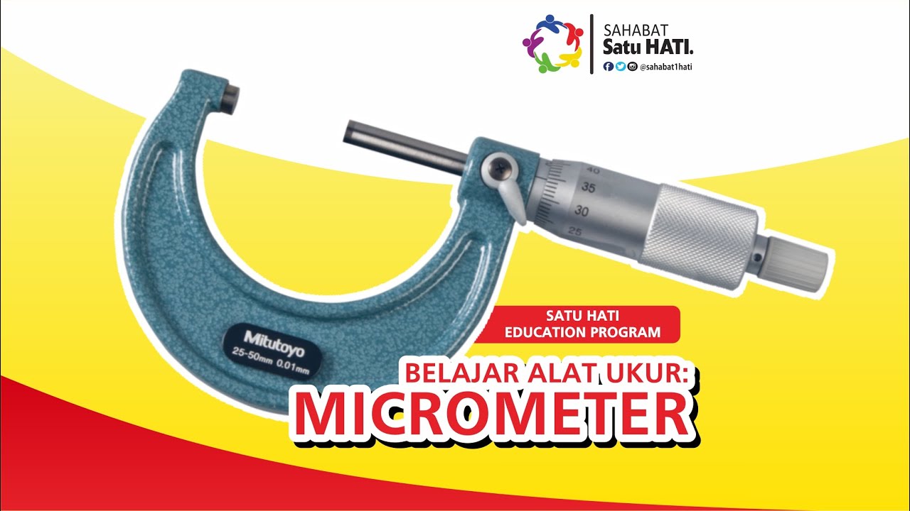S01E03 - BELAJAR ALAT UKUR MICROMETER - YouTube