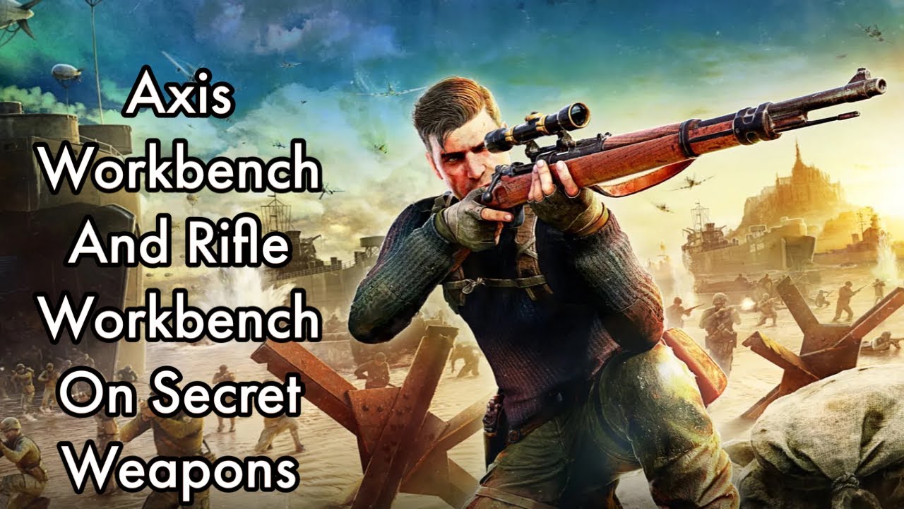 Sniper Elite 5 Axis Armory And Rifle Workbench On Secret Weapons - YouTube