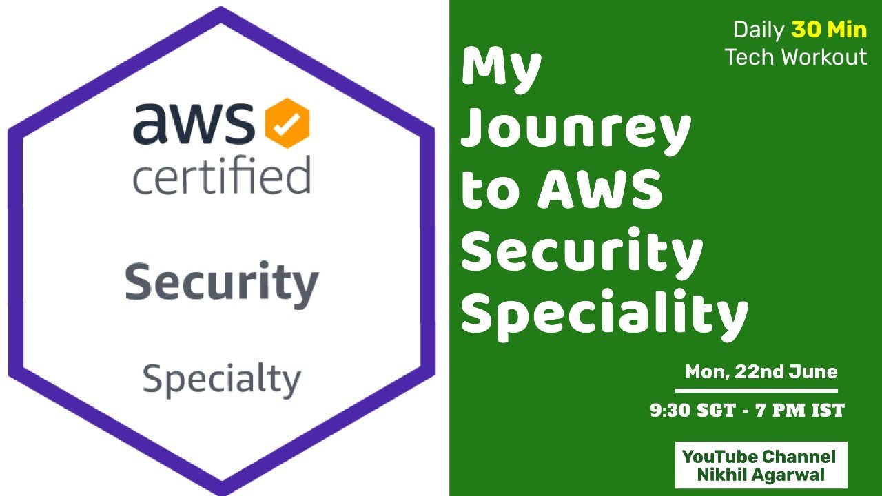 My Journey to AWS Certified Security – Specialty Certification | EP ...