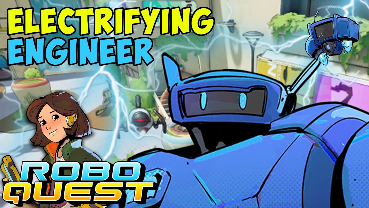 Roboquest - ⚡An Electrifying Engineer Run!⚡ - YouTube