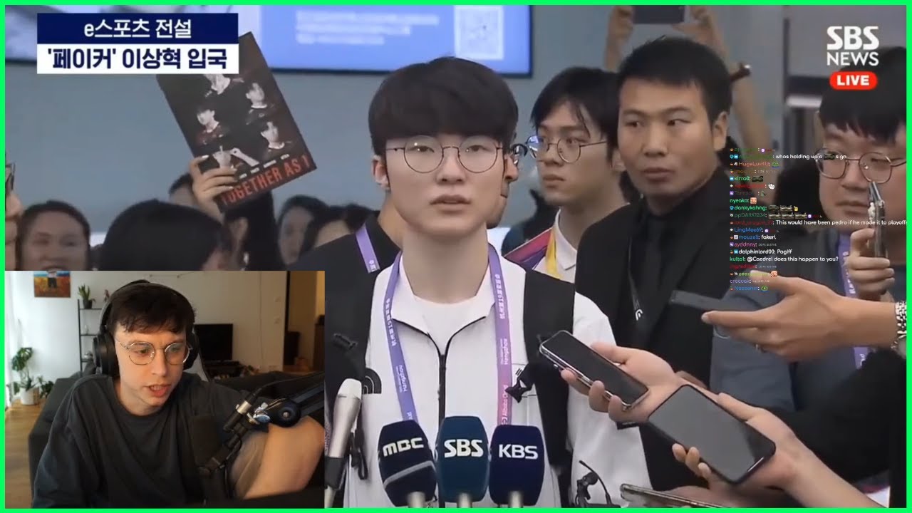 Caedrel Perfectly Translates Faker's Interview - YouTube