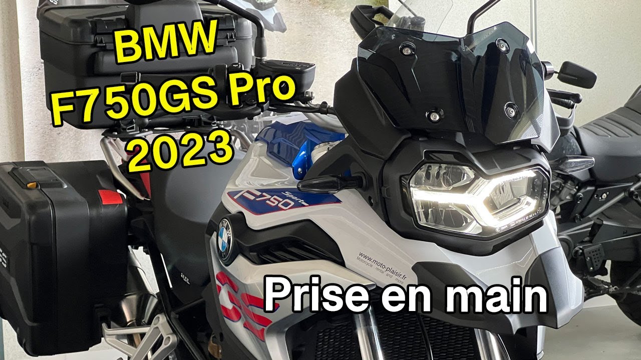 BMW F750GS Pro 2023 : Prise en main - YouTube