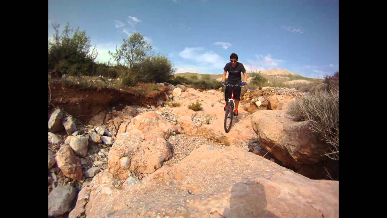 GoPro HD Mountain Bike Off Road-Helmet Cam (on head) - YouTube