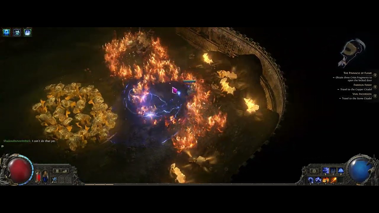 Path of Exile Boss fight - YouTube