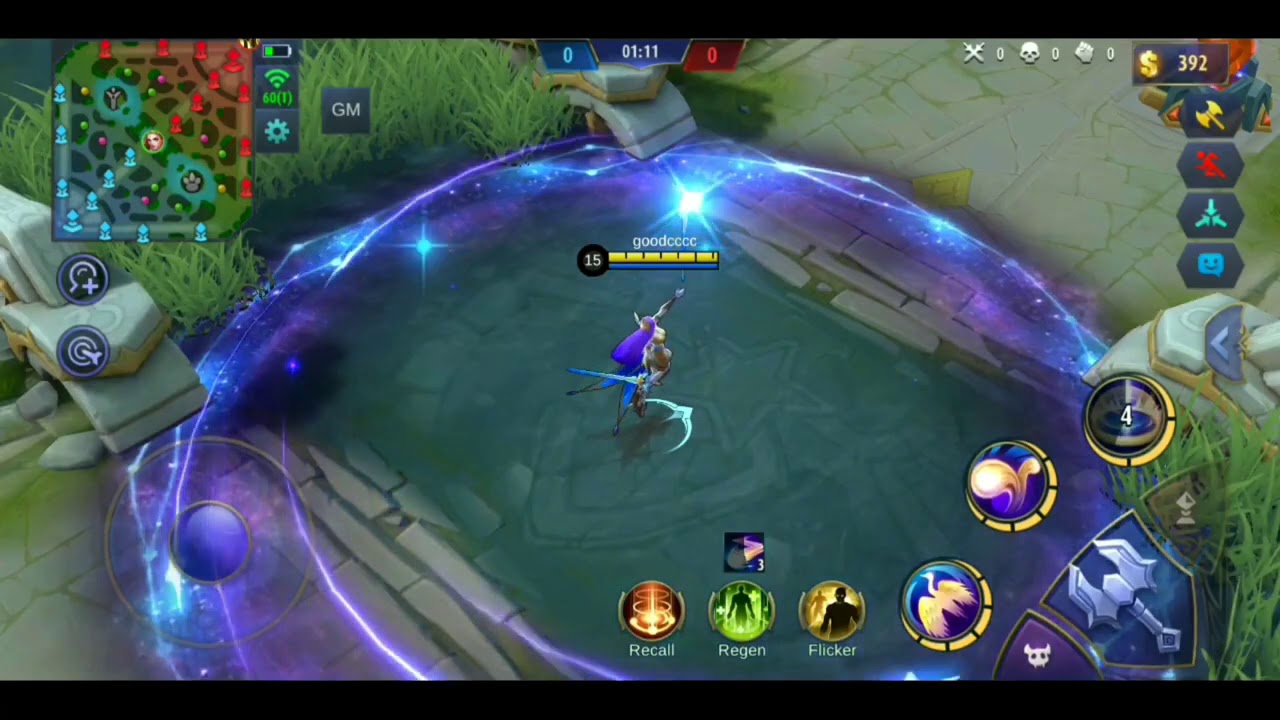 GAMEPLAY SKIN ZODIAC ODETTE VIRGO MOBILE LEGENDS - YouTube