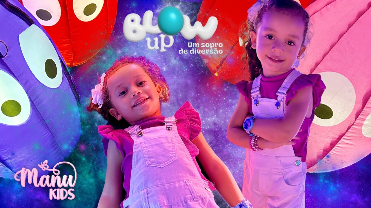 Manu KIDS no Blow Up Rio de Janeiro: Exposição de Infláveis Coloridos 🎈 ...