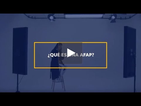 ¿Qué es una AFAP? - YouTube