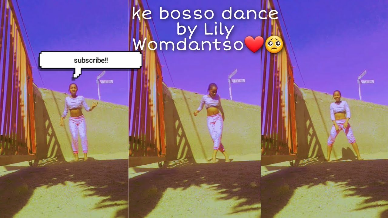 Ke bosso by Hlogi Mash dance challenge|Lily Womdantso - YouTube Music