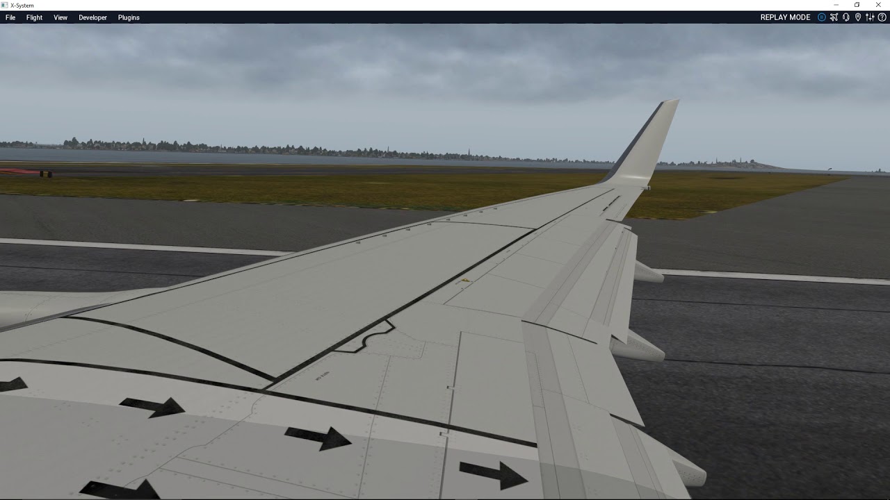 X Plane wing View test flight 41to50 FPS in sim. - YouTube