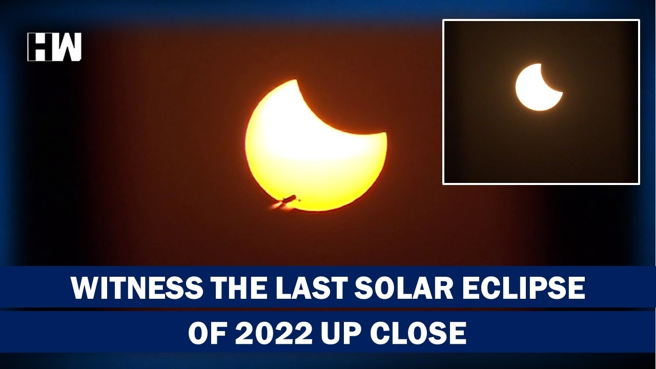 Rare Sighting! Mumbaikars Witness Last Partial Solar Eclipse of The Year | Solar Eclipse 2022 ...