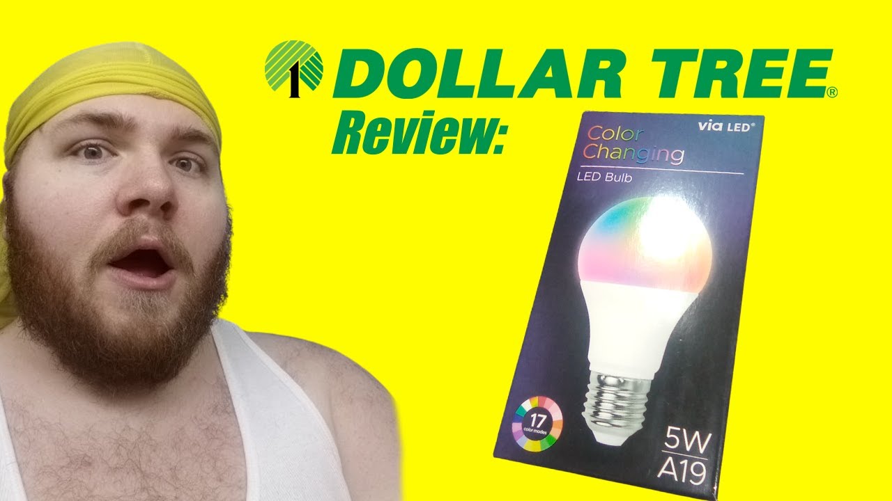 Dollar Tree Review - Color Changing Light - YouTube