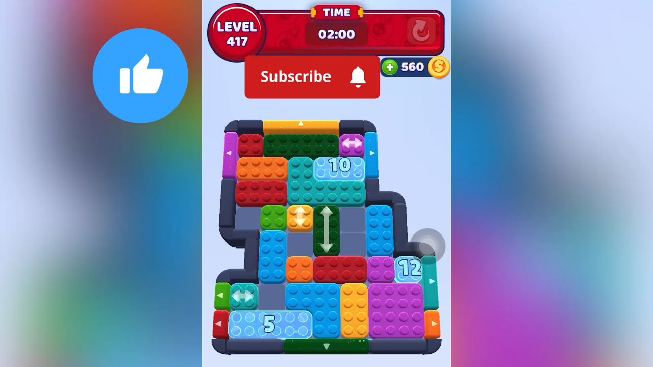 COLOR BLOCK JAM | LEVEL 417 Solution Walkthrough - YouTube