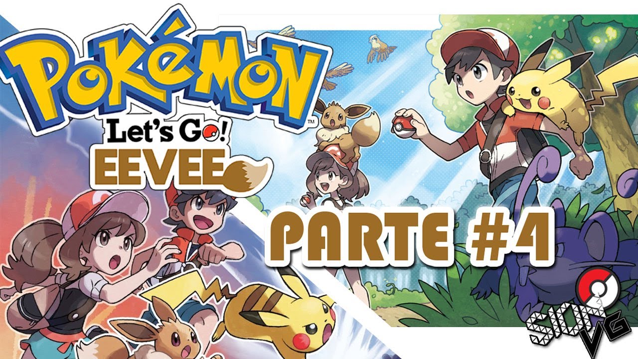 Pokémon Let's GO Eevee | Parte #4 | ¡QUEDE como PAYASO! Sin MEDALLA ...