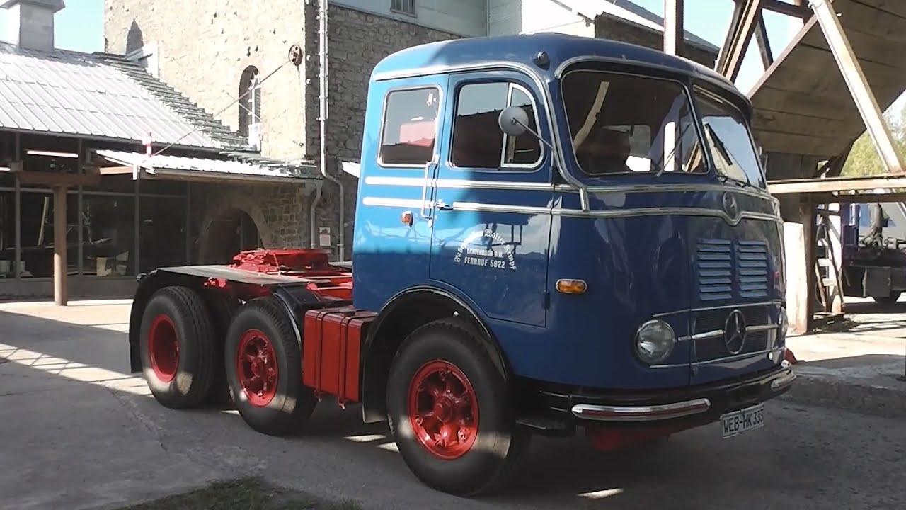 Mercedes-Benz LPS 333 - Old beautiful german Truck in HD - YouTube