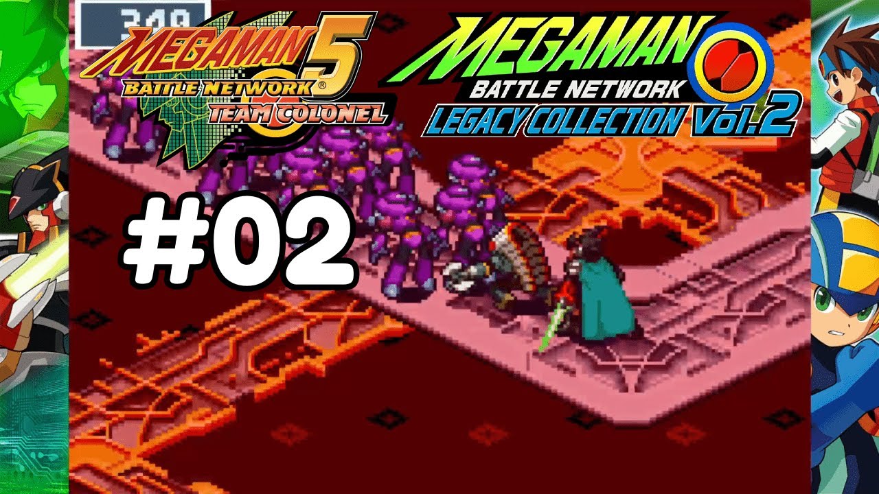 Mega Man Battle Network Legacy Collection 100% Series - MMBN 5 Team Colonel Part 2 - YouTube