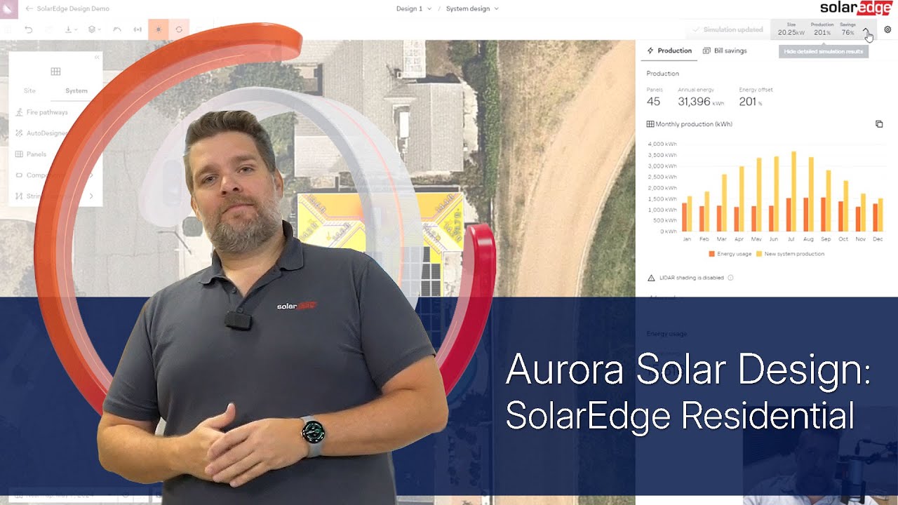 Aurora Solar - SolarEdge Residential Design Session - YouTube