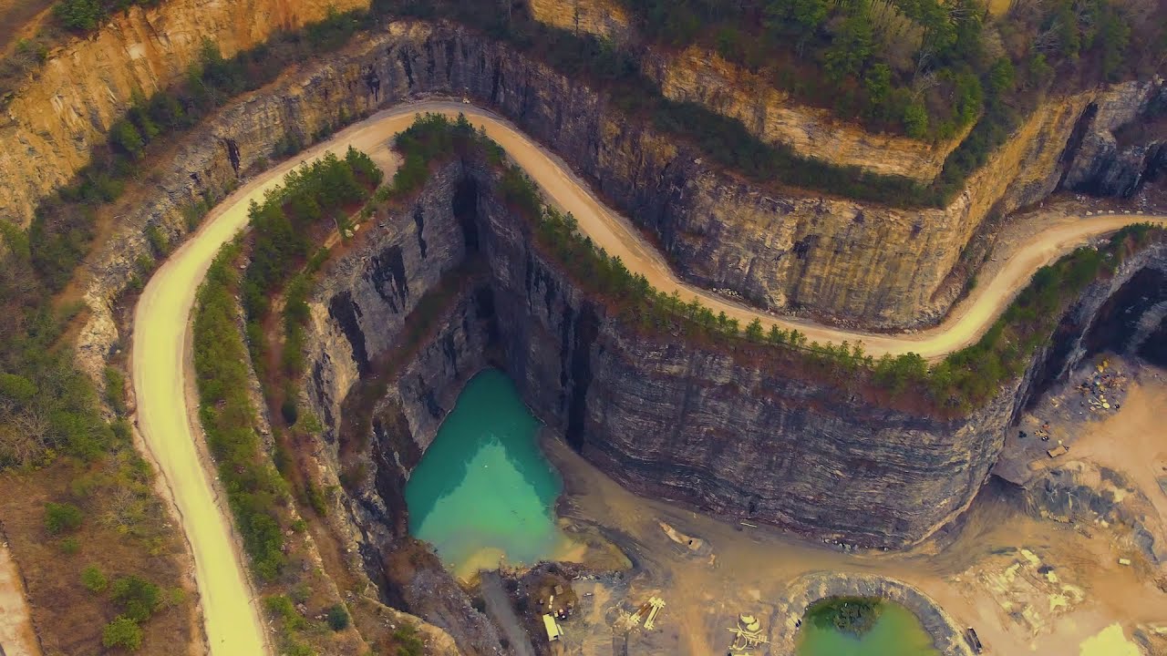 Atlanta's Bellwood Quarry! 450 feet deep! Atlanta Westside Park ...