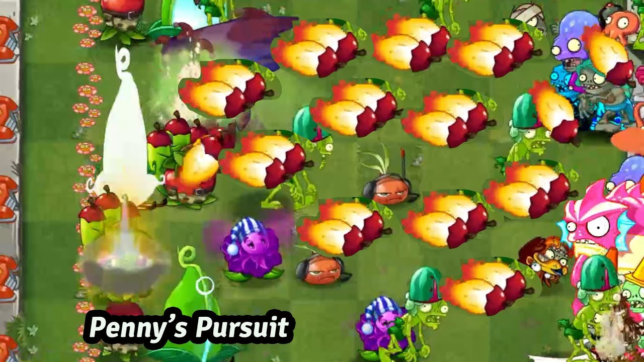 Penny's Pursuit plants vs zombie pvz 2 - YouTube