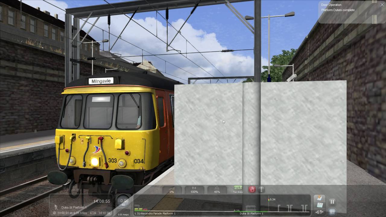 Train simulator 2016: springburn to milngavie WCMLN+NCL Class 303 SPT ...