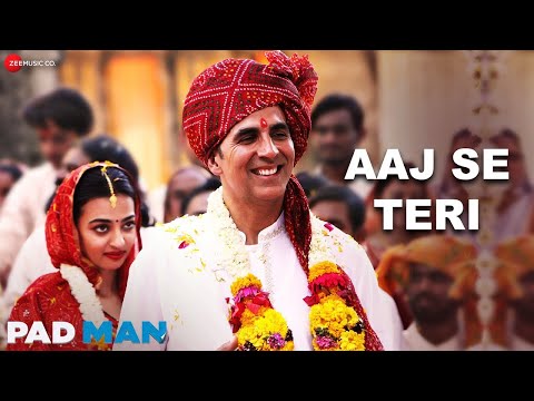 Aaj Se Teri | Akshay Kumar & Radhika Apte | Arijit Singh | Amit Trivedi | Padman